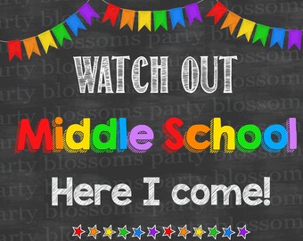 Middle school | Etsy