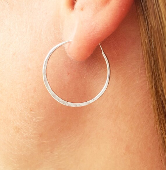 Minimalist Hoop Jewelry Hoop Earrings Small Wire Hoops