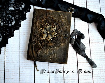 Gothic notebook | Etsy
