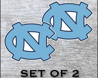 Unc vinyl decal | Etsy