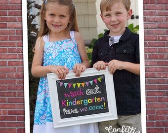 Watch Out Preschool I'm Coming Back Back to School