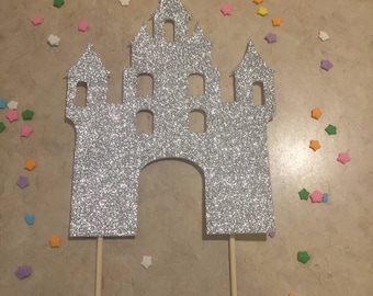 Castle cake topper | Etsy