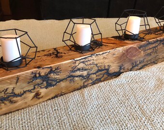Wood electrocuted | Etsy