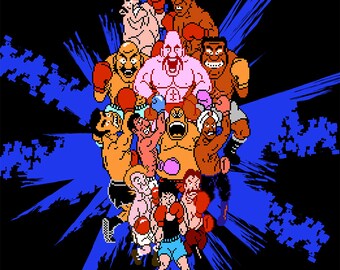 Mike tyson punchout | Etsy