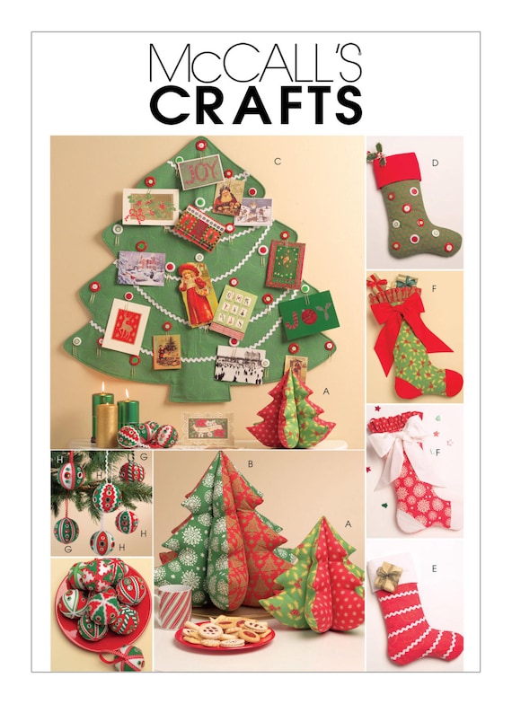 Sewing Pattern for Christmas Crafts McCall's Pattern