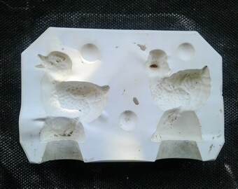 Vintage ceramic mold | Etsy