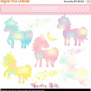 Unicorn clip art | Etsy