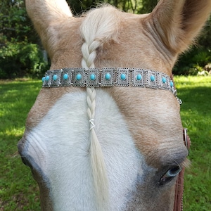 Horse browband | Etsy