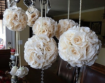 Wedding flower balls | Etsy