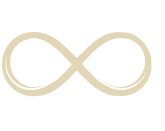 Infinity sign decal | Etsy