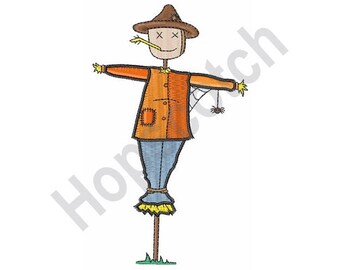 Scarecrow embroidery | Etsy