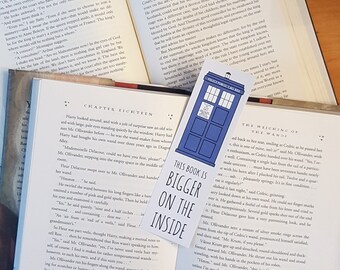 Doctor who bookmark | Etsy