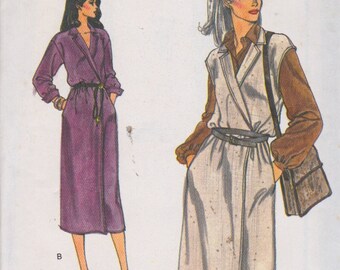 Wrap dress pattern | Etsy