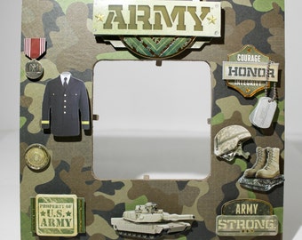 Military frames | Etsy