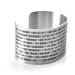 Binary Computer Coding Image Aluminium Geekery Cuff Jewelry