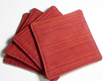 Fabric coasters | Etsy