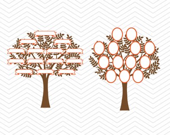 Family tree svg | Etsy