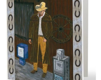 Howdy Neighbor Friendly Greeting Kitchen Towel