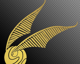 Golden snitch decal | Etsy