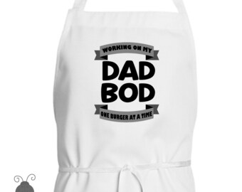 Dad grilling apron | Etsy