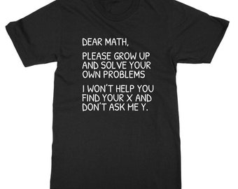 Math t shirt | Etsy