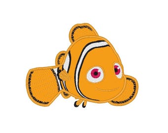 Nemo embroidery | Etsy