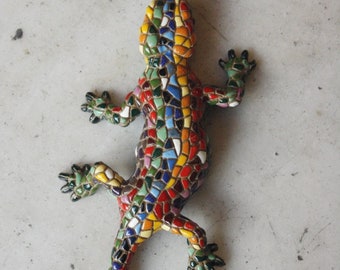 Gecko wall art | Etsy