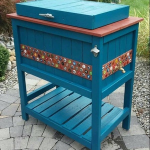 Wooden cooler | Etsy