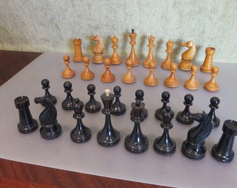 Antique chess set | Etsy