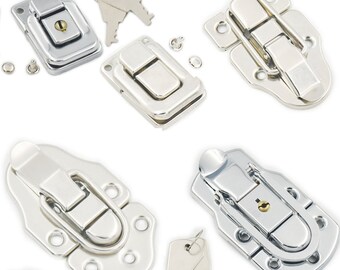 5 Sets Turn Button Latch Closure For Catch Tuck Leather Purse