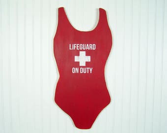 Lifeguard signs | Etsy