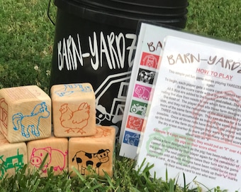 Outdoor games | Etsy