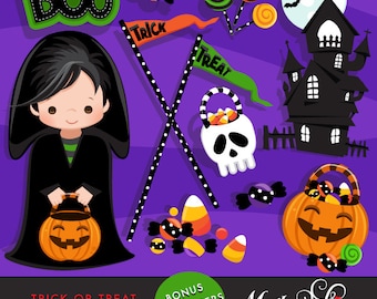 Back to school Clipart. Cute students black board school