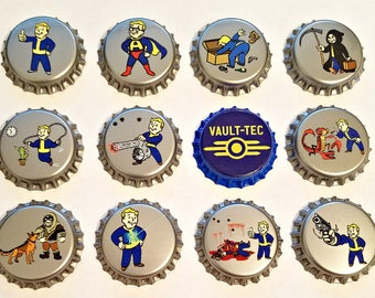 Fallout caps | Etsy