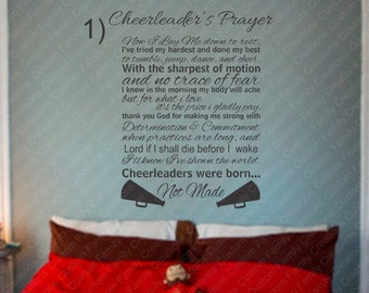 Cheerleader prayer | Etsy