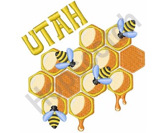 Honeycomb embroidery | Etsy