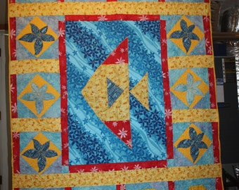 Ocean quilt | Etsy