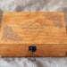 Custom quote wooden box Memory box Engraved quote box