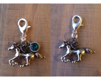 Horse bridle charm | Etsy
