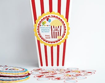 Popcorn tags | Etsy