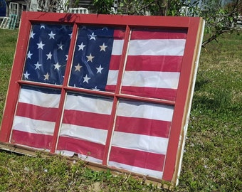 Window pane art | Etsy