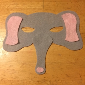 Elephant mask | Etsy