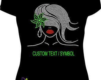 Custom bling shirt | Etsy