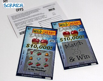 Ticket scratcher | Etsy