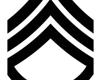 Sergeant first class | Etsy