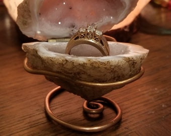 Geode ring box | Etsy