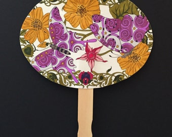 Butterfly hand fan | Etsy