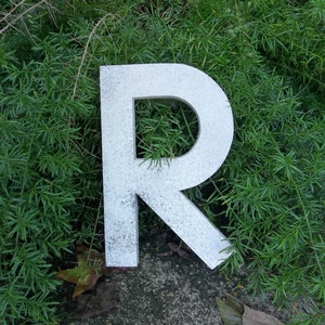 Metal letter r | Etsy