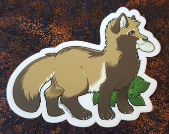 Tanuki Sketch print Japan yokai folklore creature