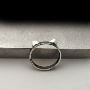 Cat wedding ring | Etsy